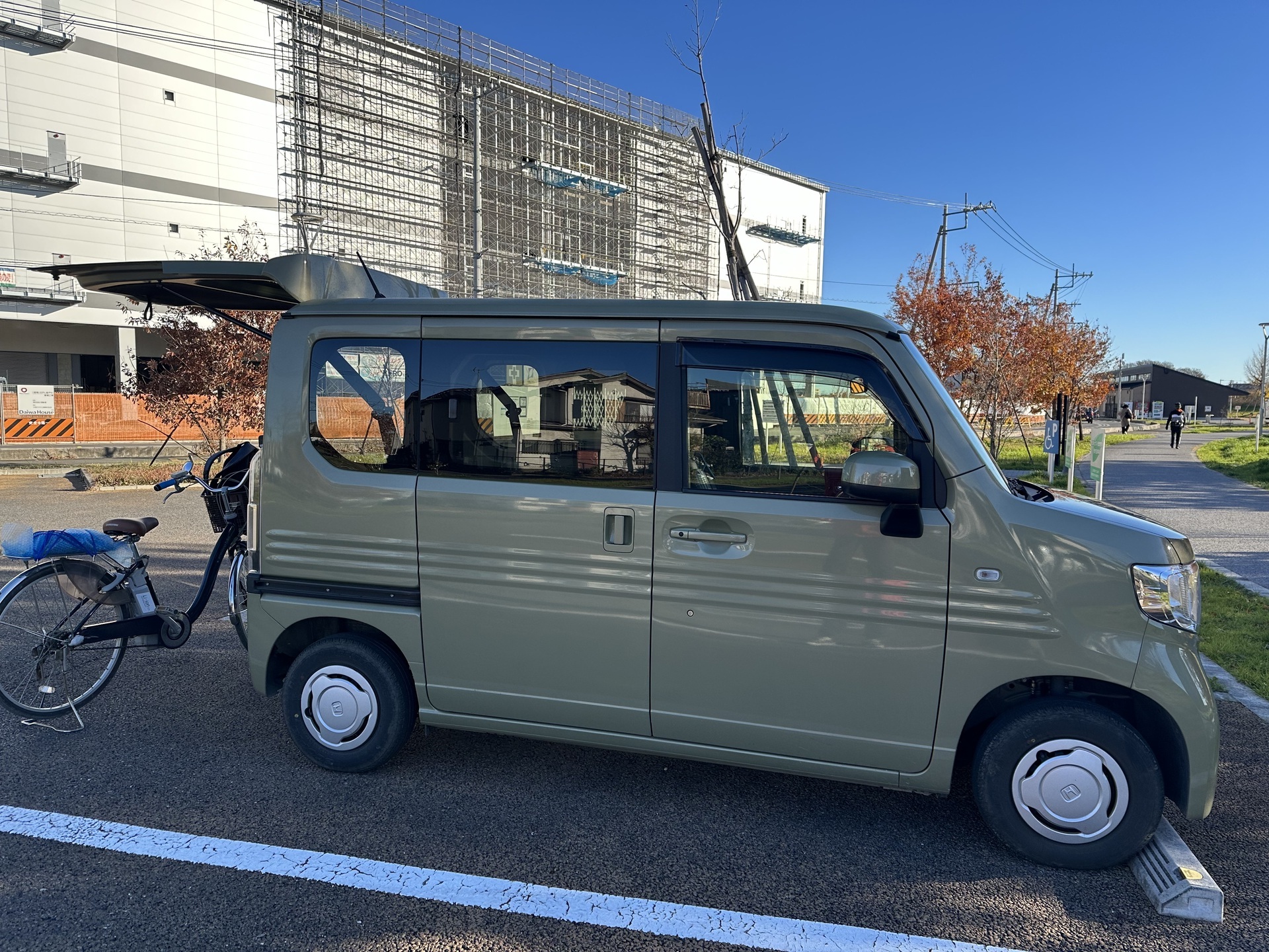 3「越辺川周辺サイクリング」(1): 里山のキジオ